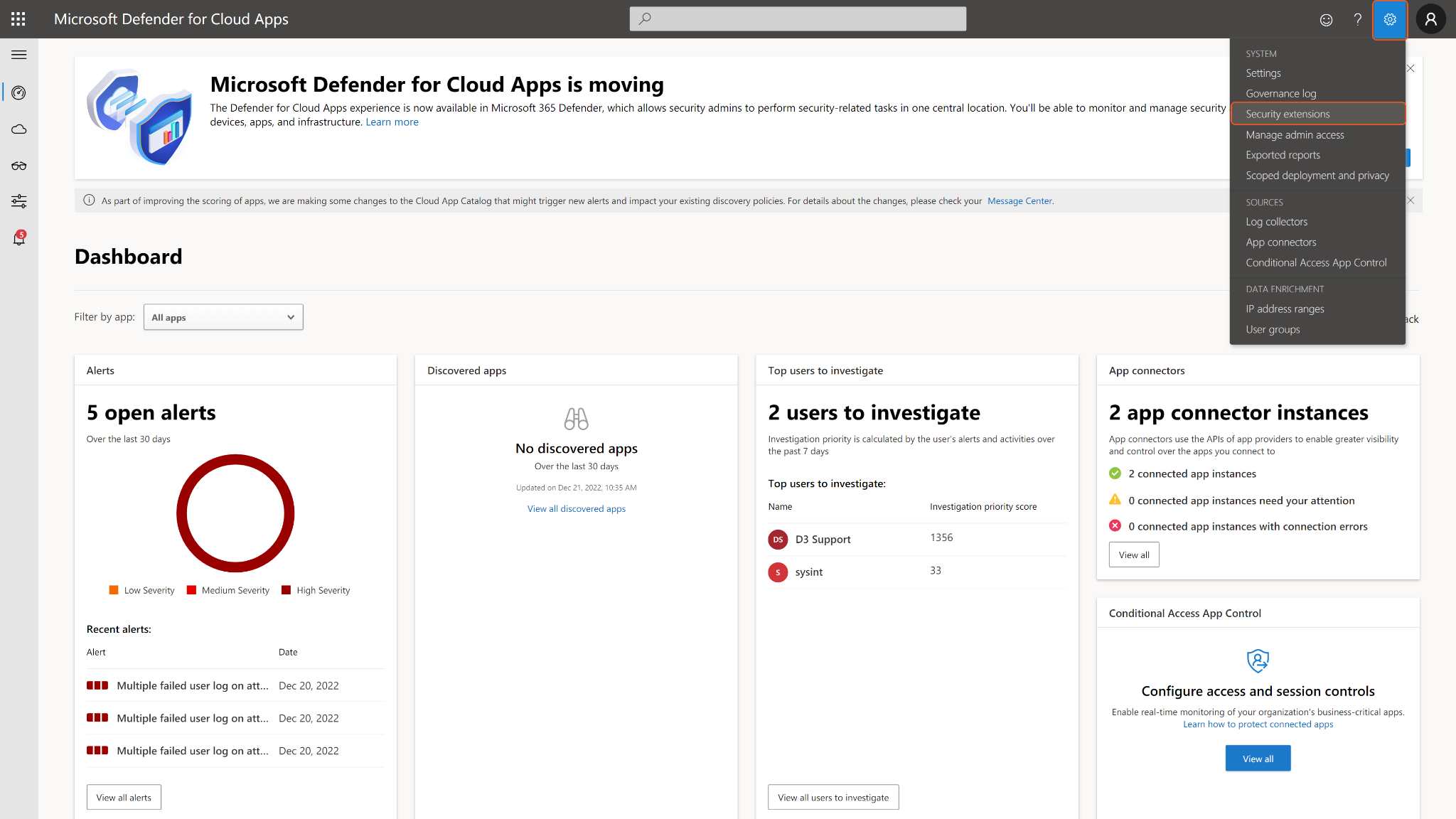 Microsoft Defender for Cloud Apps