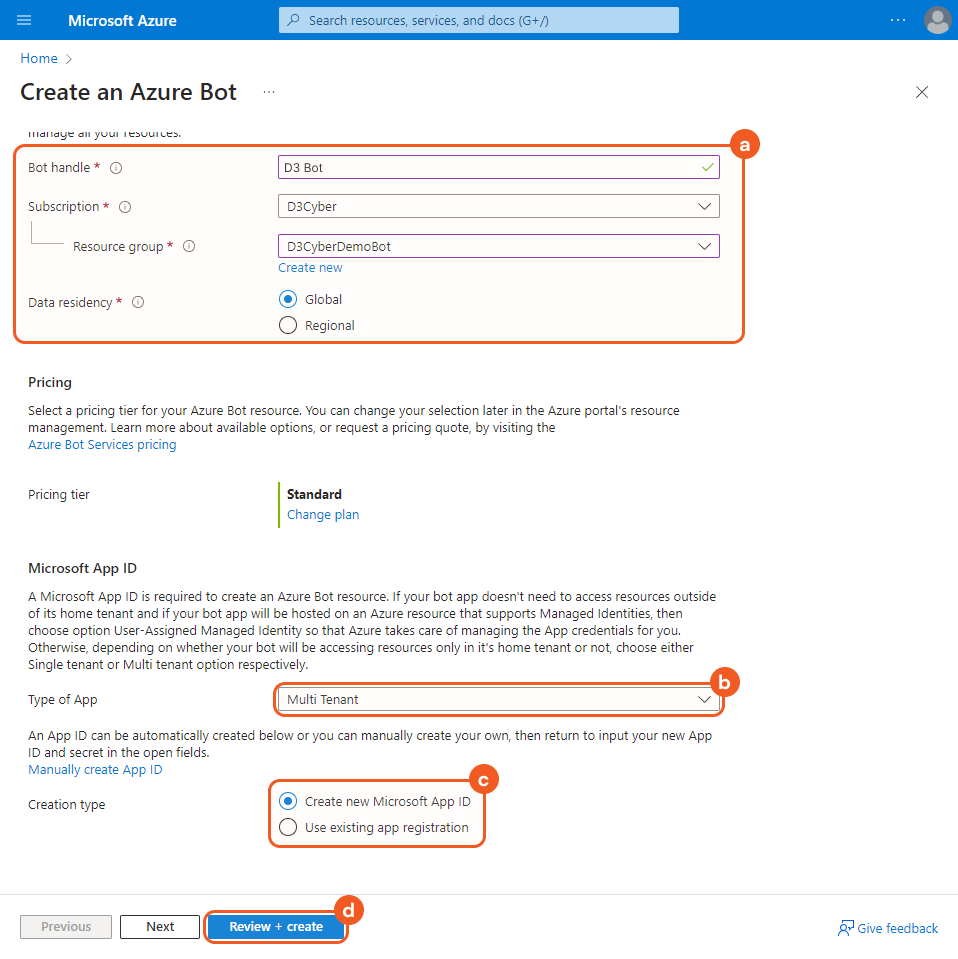 Microsoft Teams Bot Framework