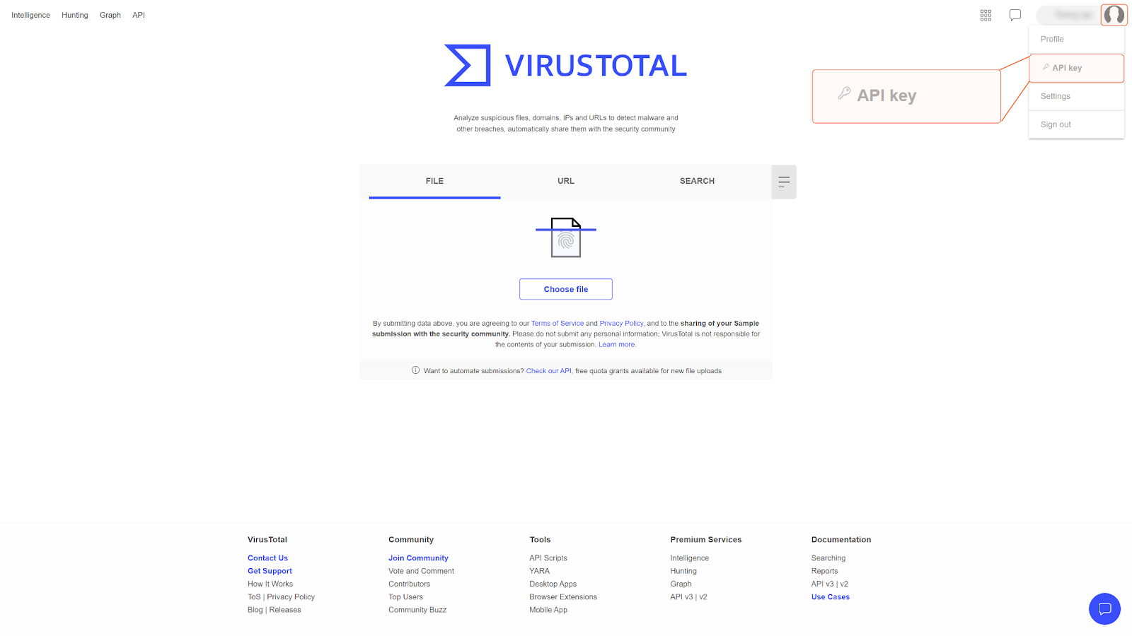 VirusTotal v3