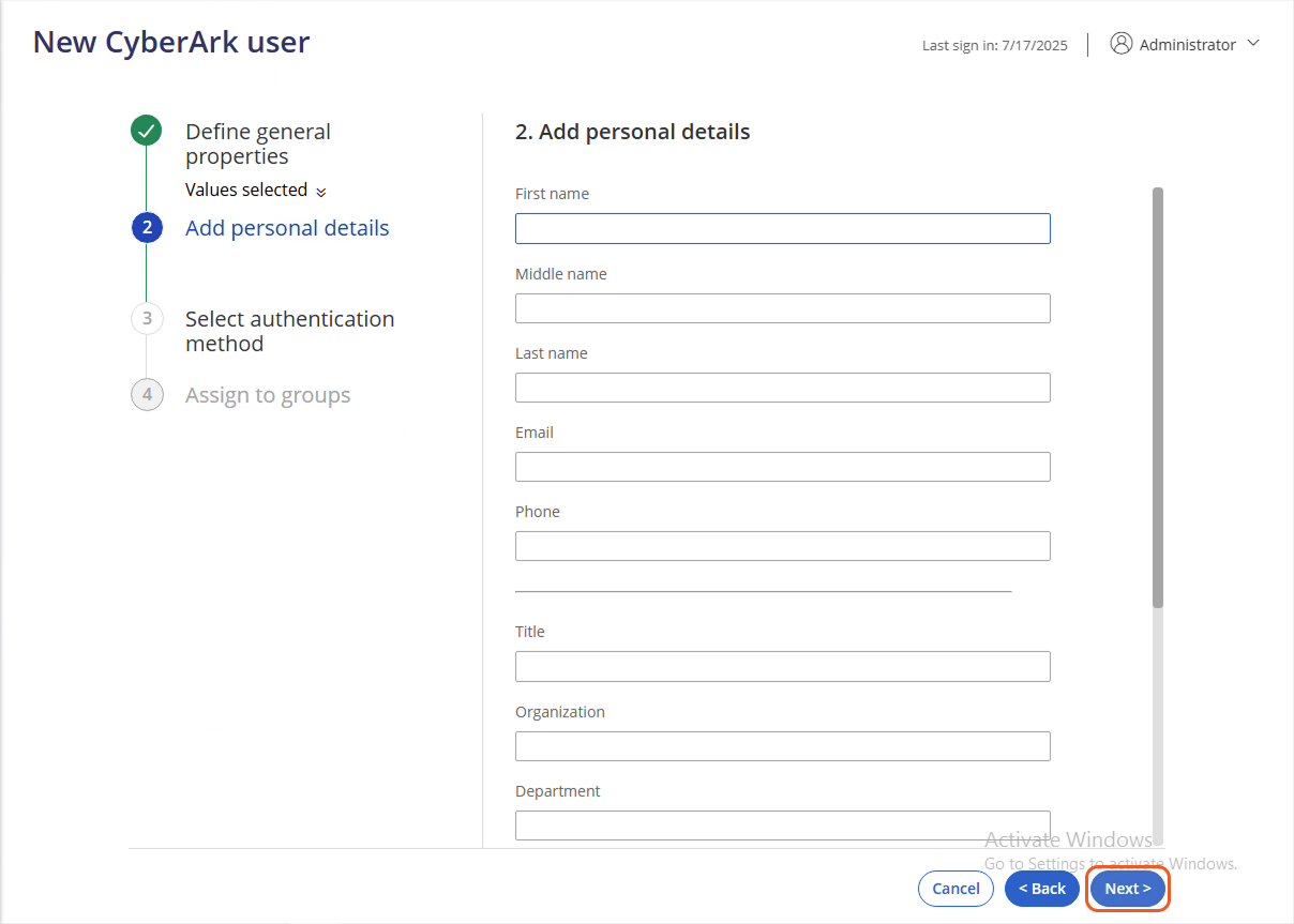 CyberArk Privileged Access Manager